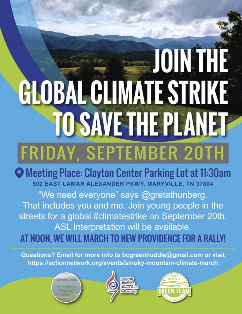 Climate March Through Maryville | Blank Newspaper
